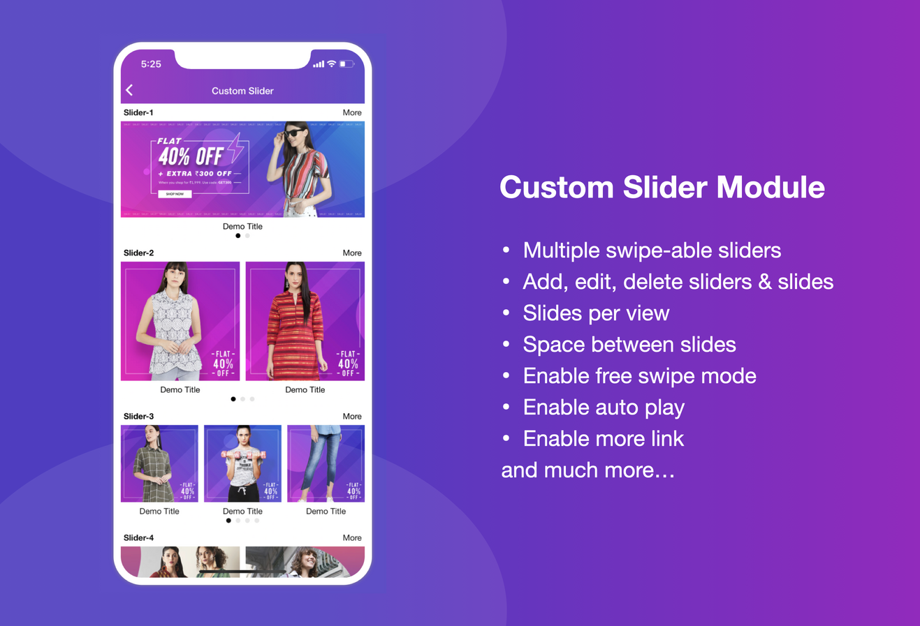 Custom Slider – Siberian CMS Module | WebVista | Siberian CMS Store