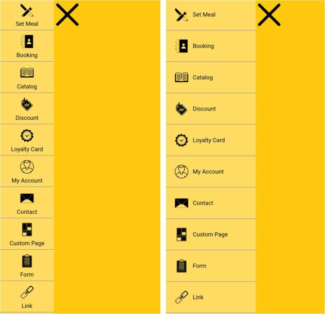 FAB Menu-3 Layout | WebVista | Siberian CMS Store