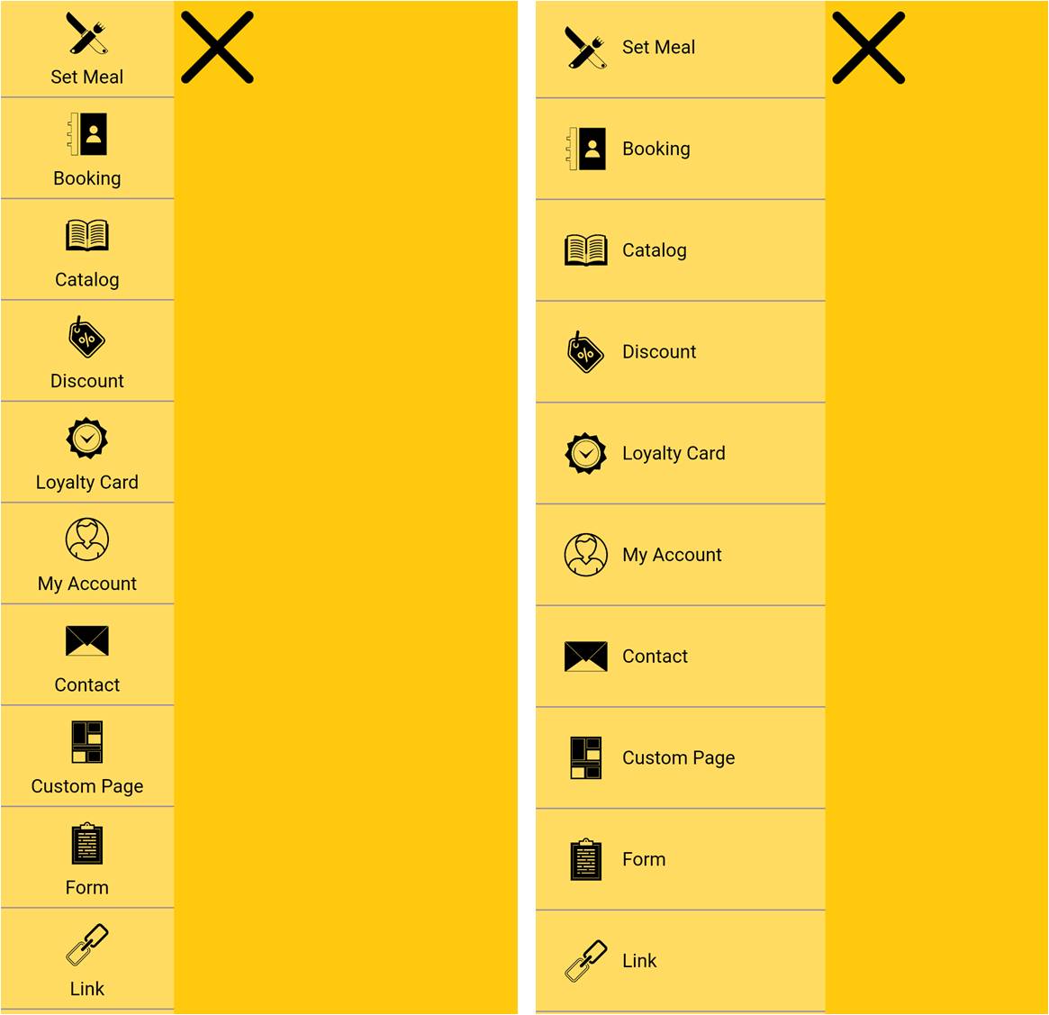 FAB Menu-3 Layout | WebVista | Siberian CMS Store