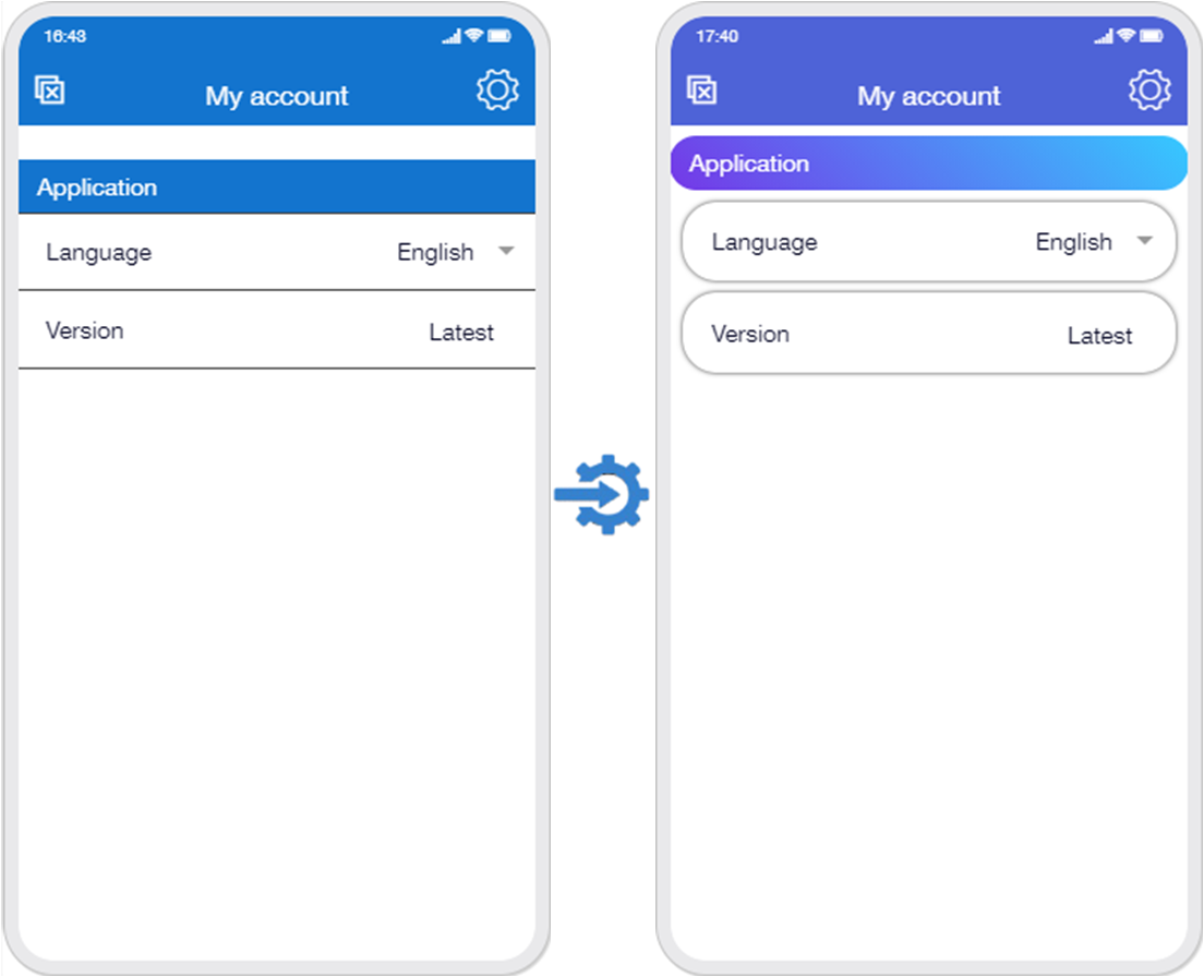 CSS Template-1 for My Account | WebVista | Siberian CMS Store