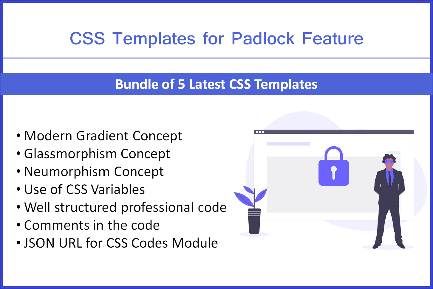 CSS Templates for Padlock | WebVista | Siberian CMS Store